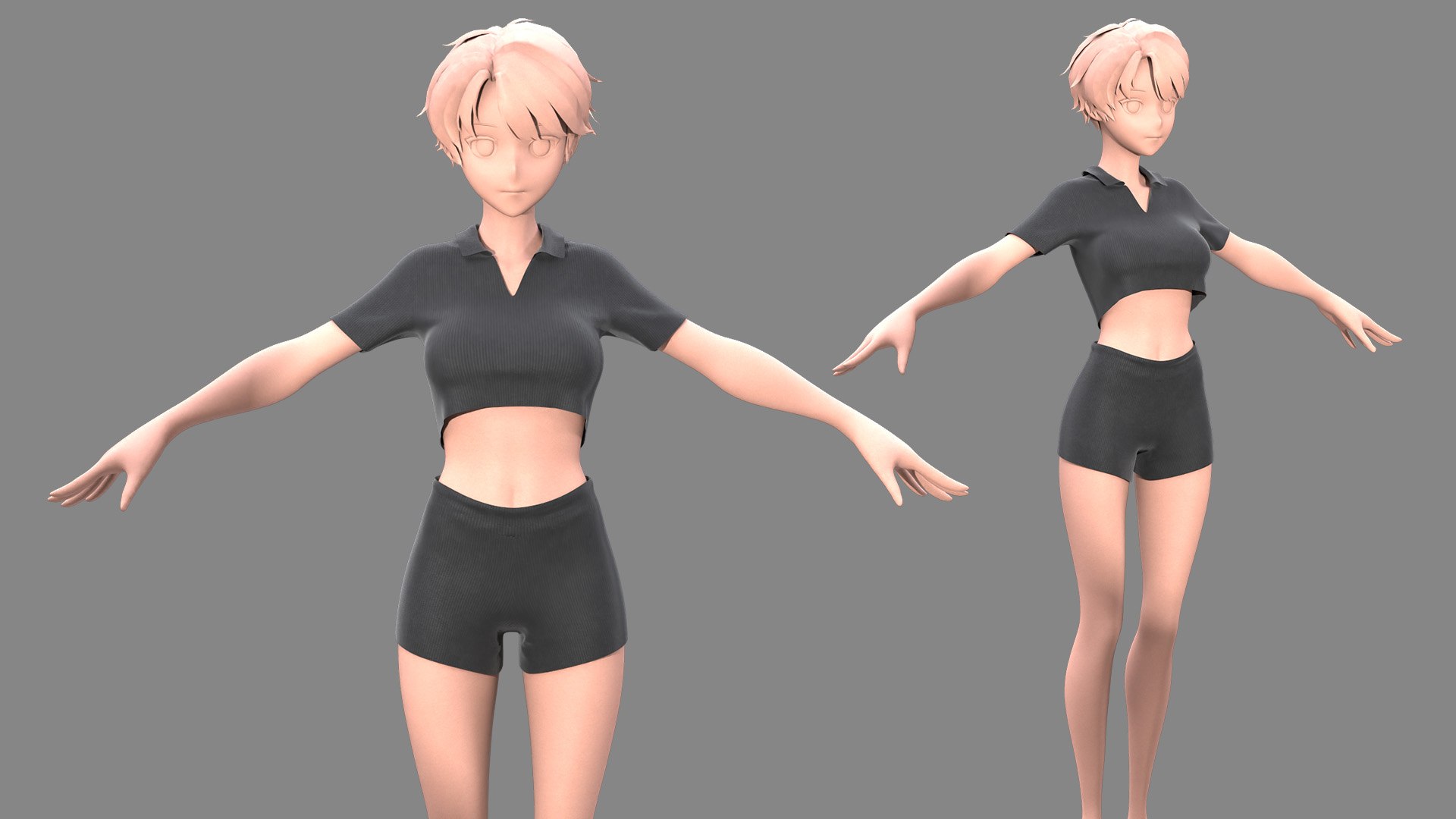 3D Model Female Set - TurboSquid 2079741