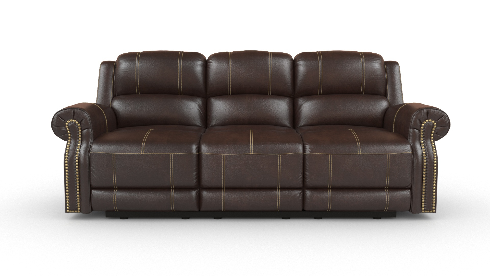 3D Model Reclining Sofa - TurboSquid 2131519