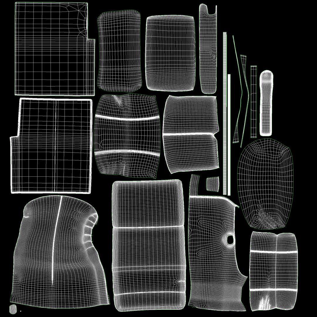 3D Model Reclining Sofa - TurboSquid 2131519