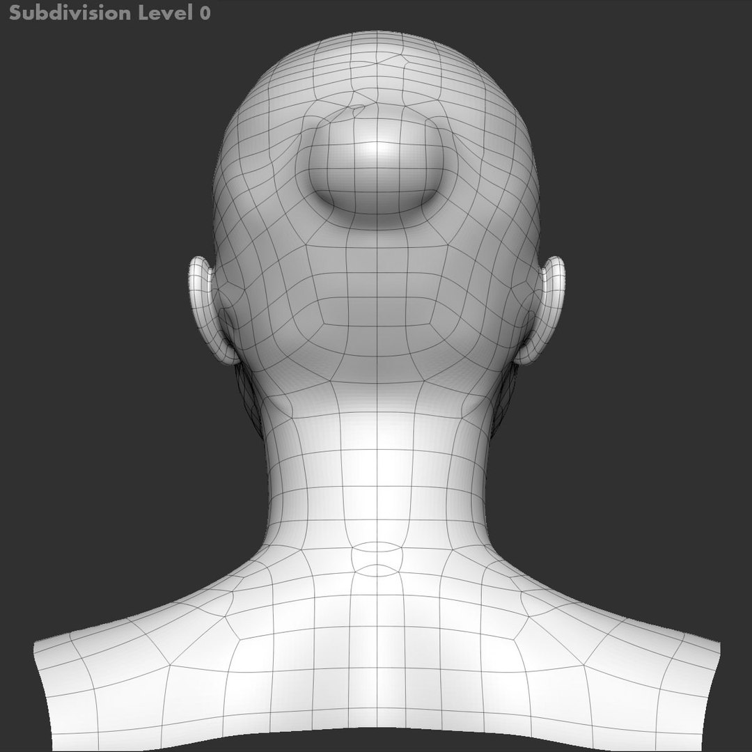 Female Head Obj