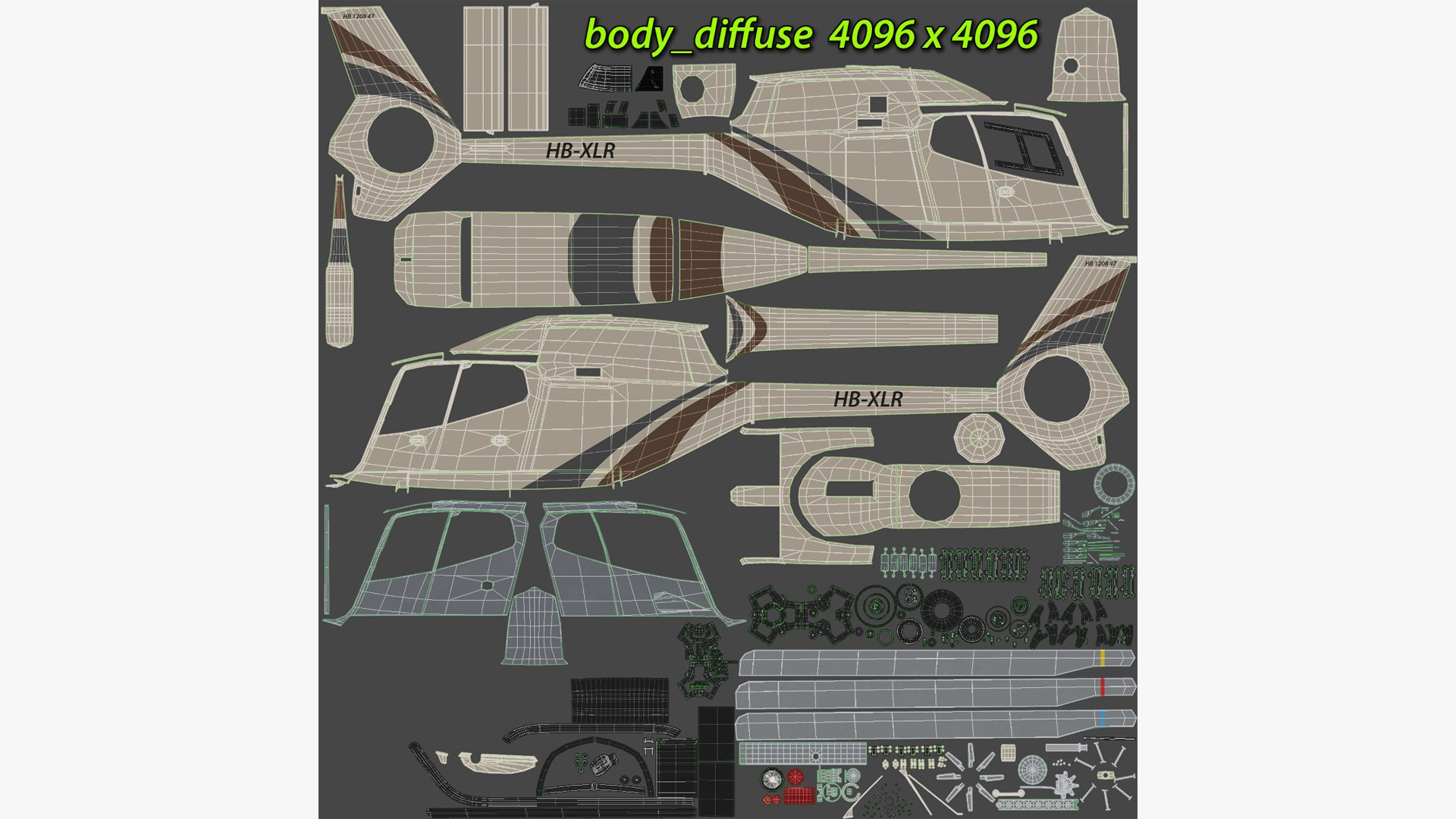Air Vehicles Collection 3D Model - TurboSquid 2345299