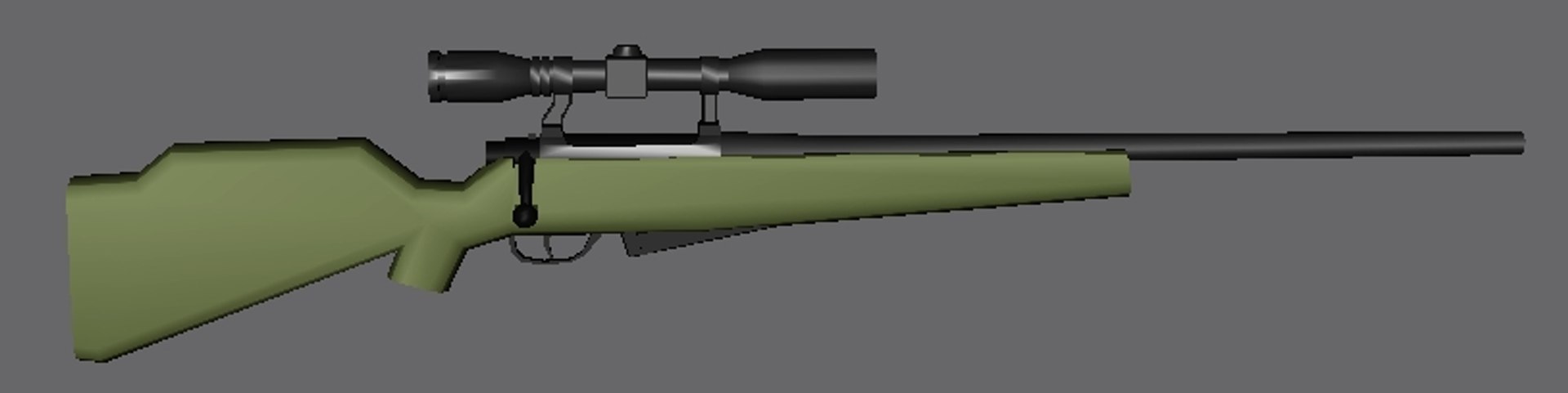 Free M105 Rifle Anti-materiel 3d Model