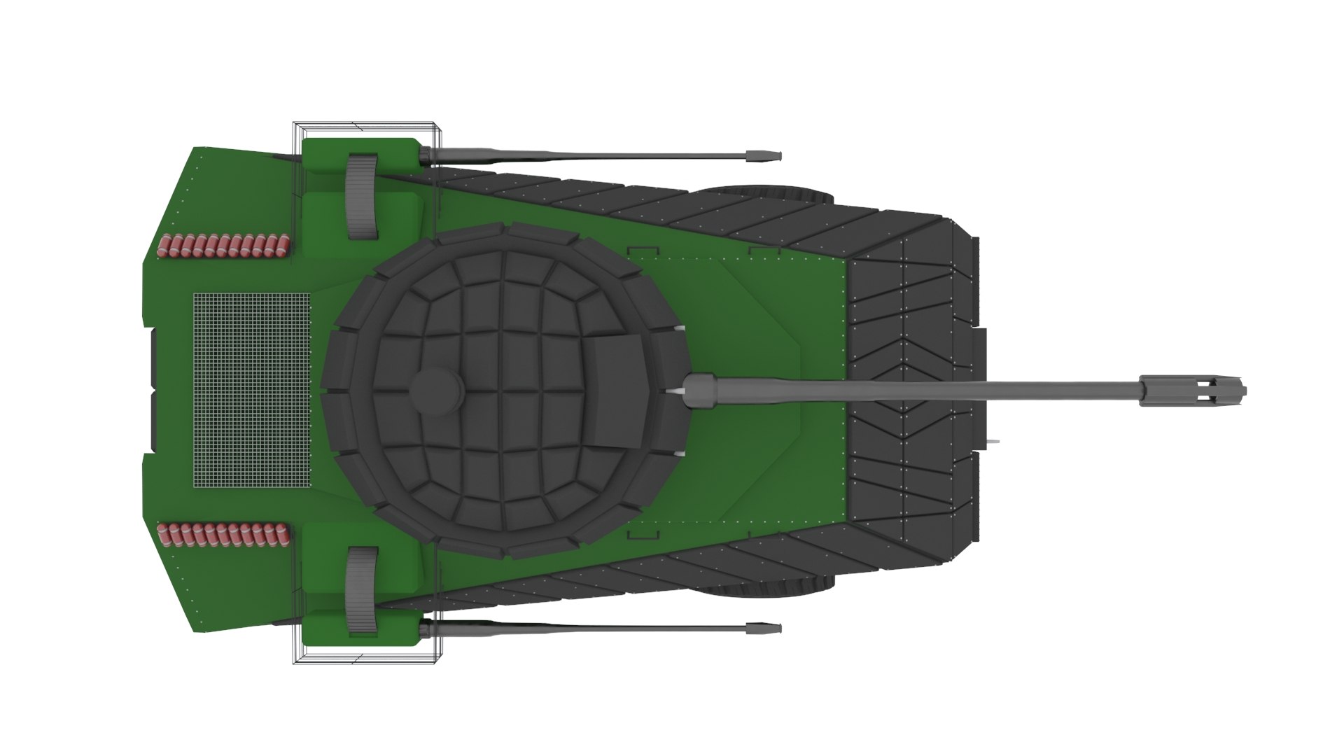 Light Tank 3D Model - TurboSquid 1870355