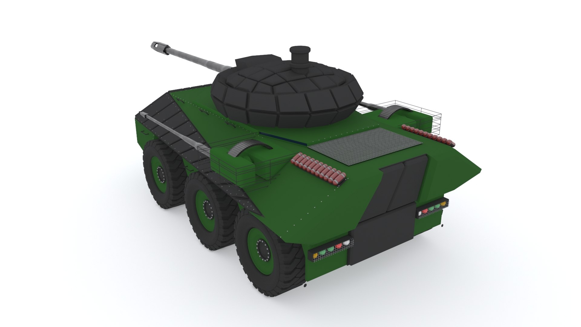 Light Tank 3D Model - TurboSquid 1870355