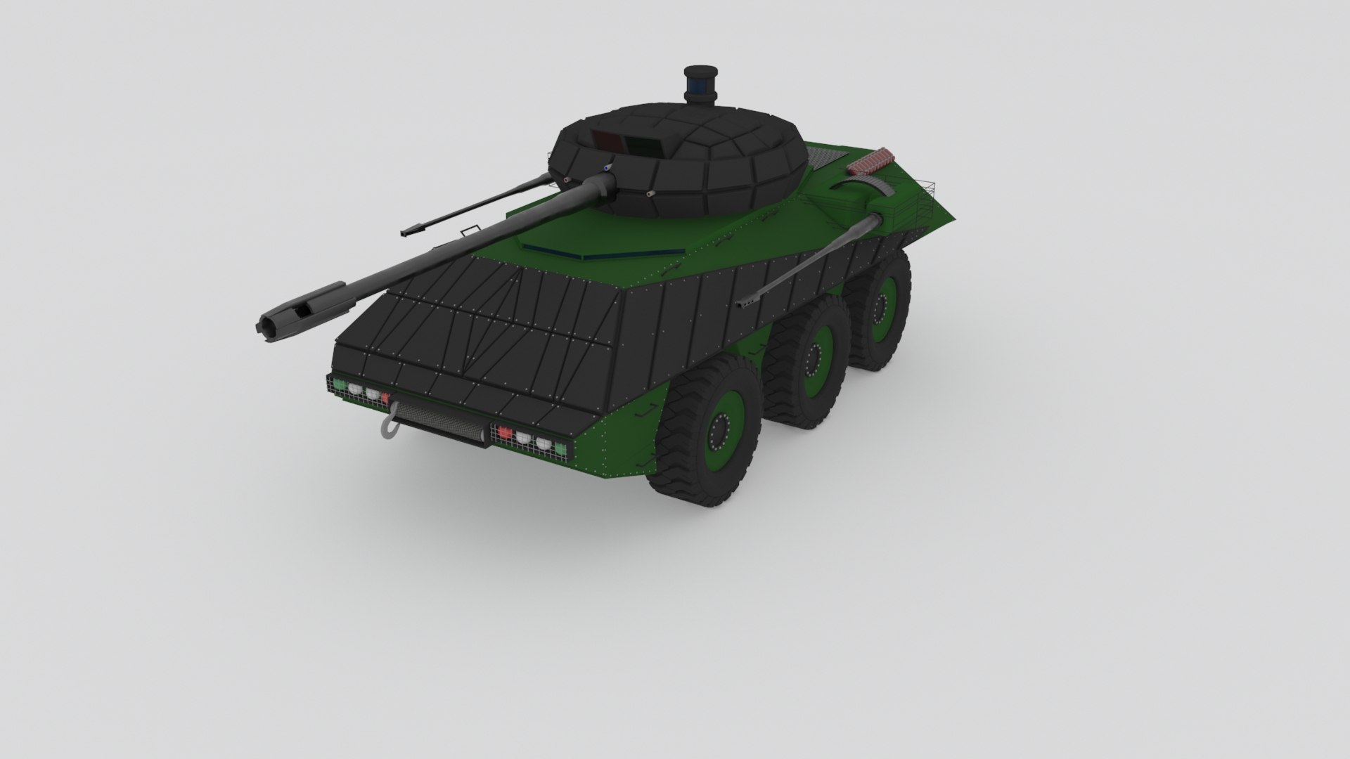 Light Tank 3D Model - TurboSquid 1870355