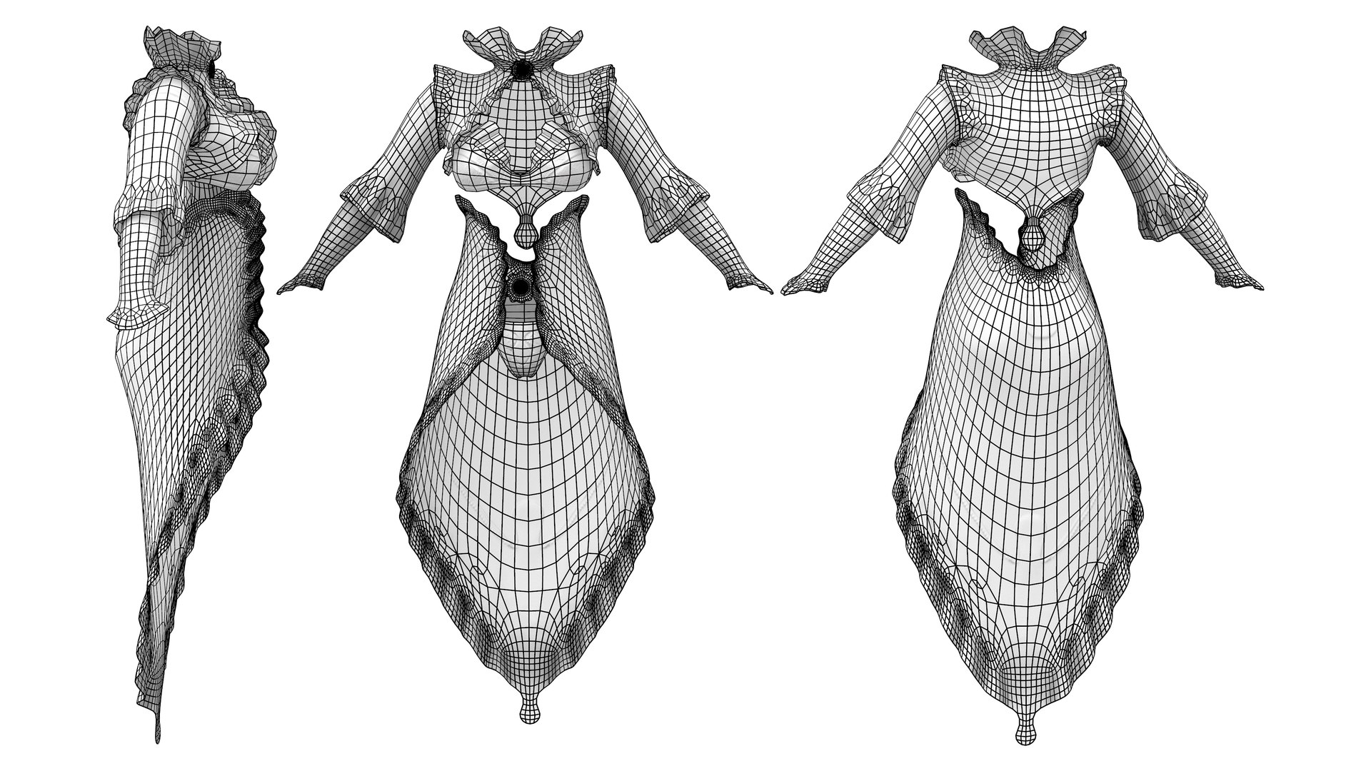 3D Cosplay Shell Outfit Model - TurboSquid 1728445