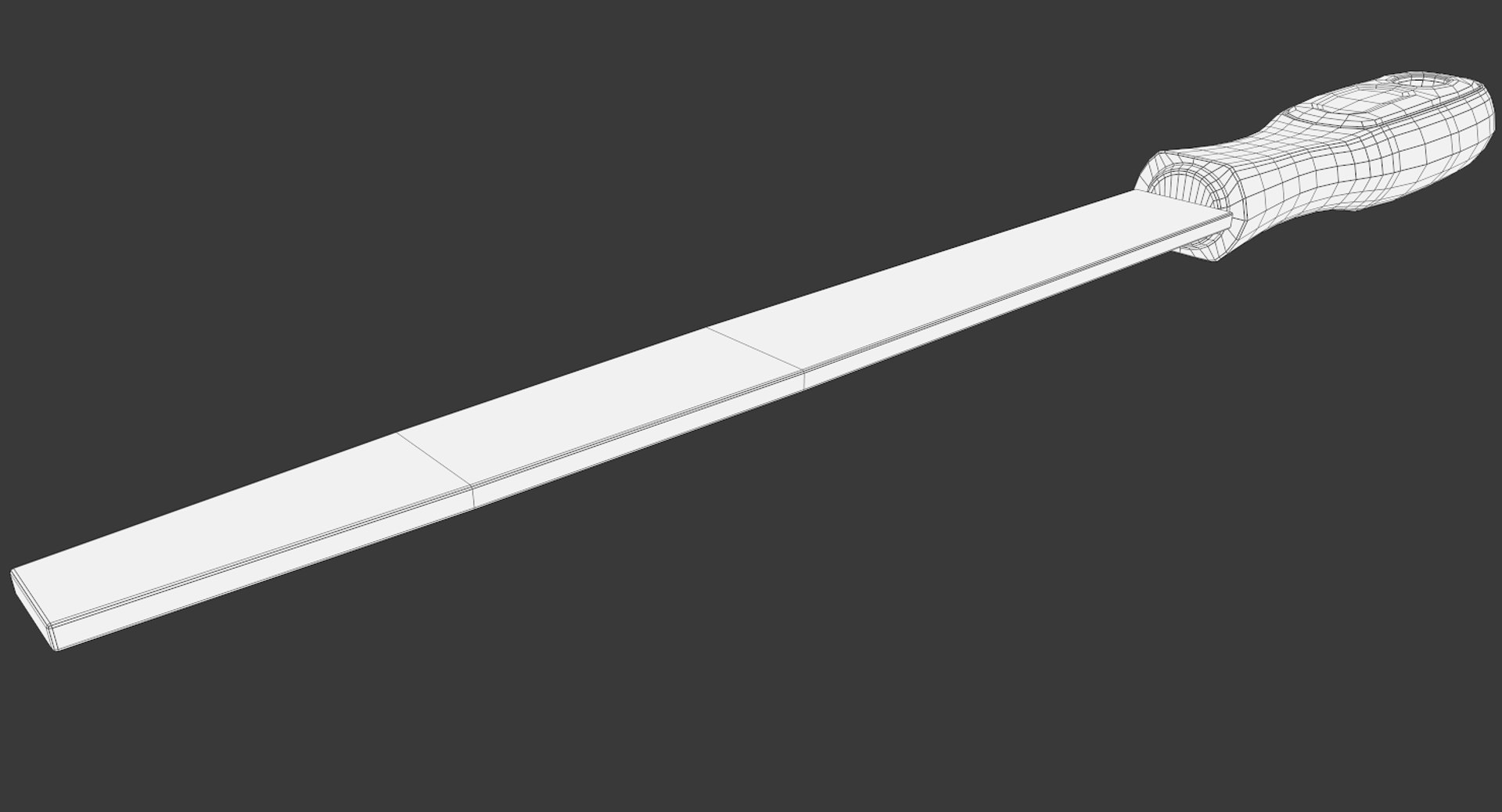 3D Model Flat File Rasp Tool - TurboSquid 1398515