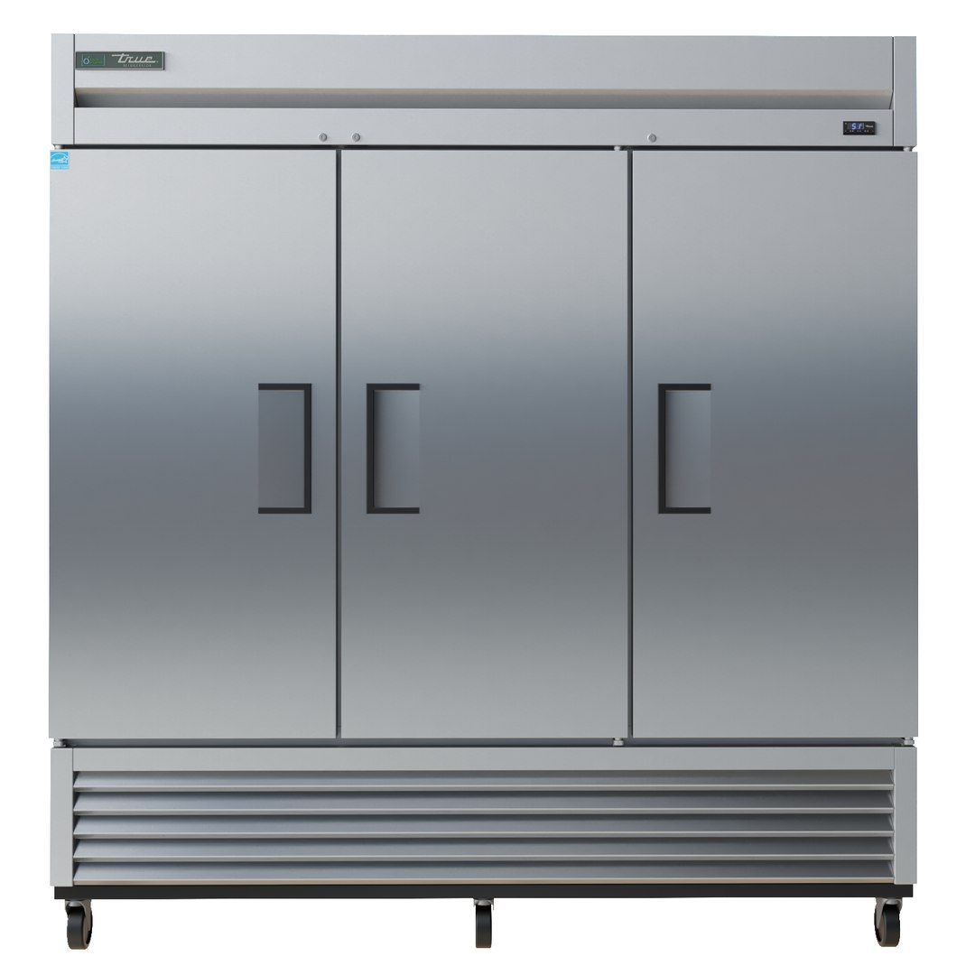3D REFRIGERATOR AND FREEZER REACH-IN TRUE T-72-HC Model - TurboSquid ...