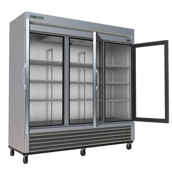 3D REFRIGERATOR AND FREEZER REACH-IN TRUE T-72-HC model - TurboSquid ...