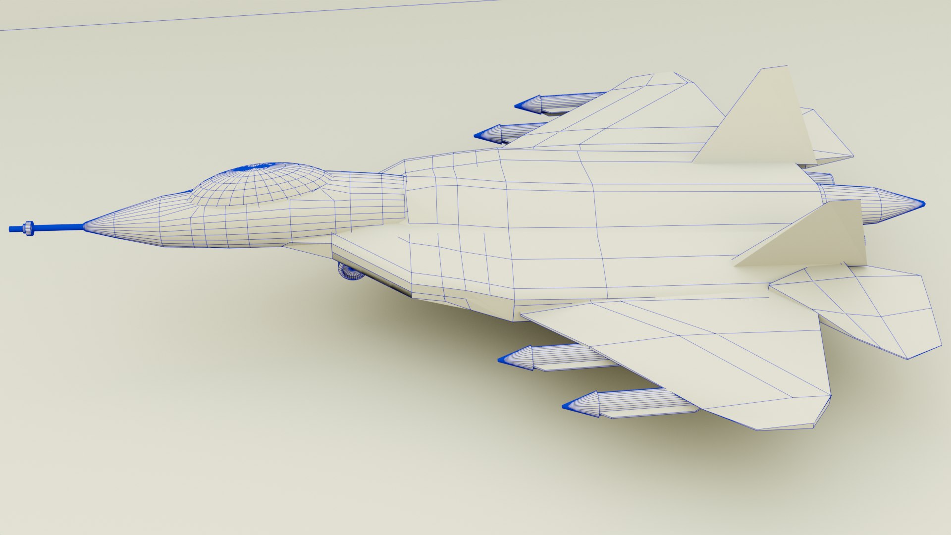 Su 57 Russian Fighter 3D Model - TurboSquid 1952414