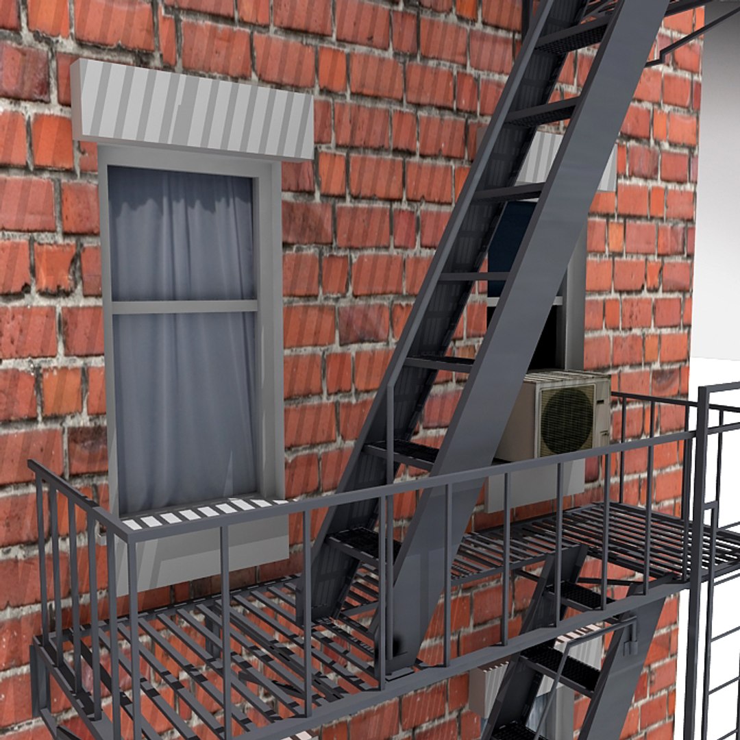 downtown building 3d model