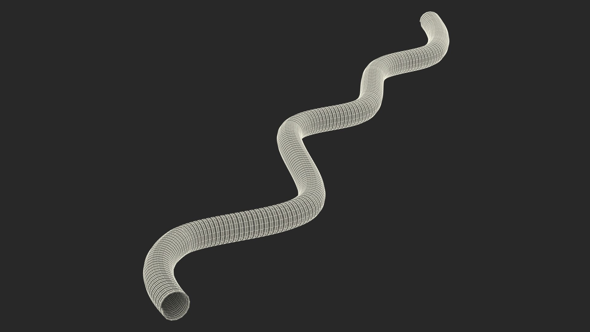 Galvanized Steel Flexible Conduit 3D model - TurboSquid 2134665