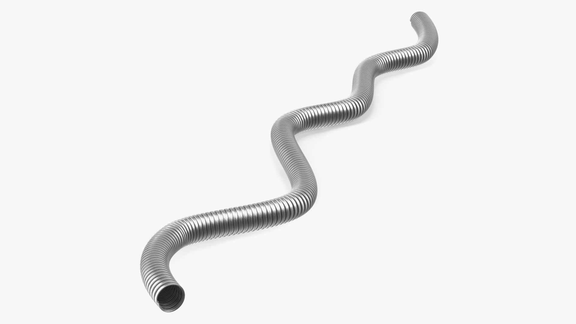 Galvanized Steel Flexible Conduit 3D model - TurboSquid 2134665