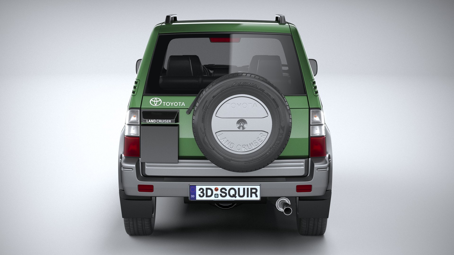Toyota Land Cruiser J90 3door 1996 3D - TurboSquid 1871235