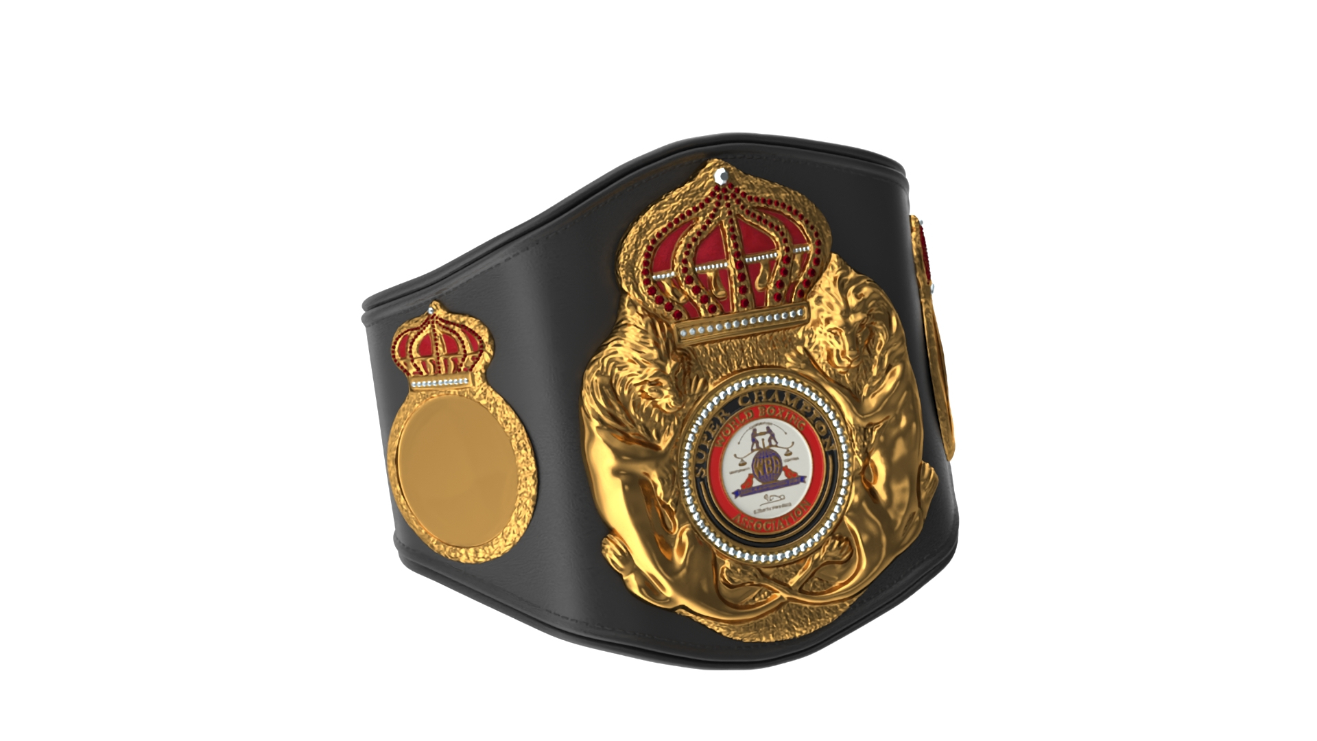 WBA Belt For Champions Fur 3D - TurboSquid 2219326
