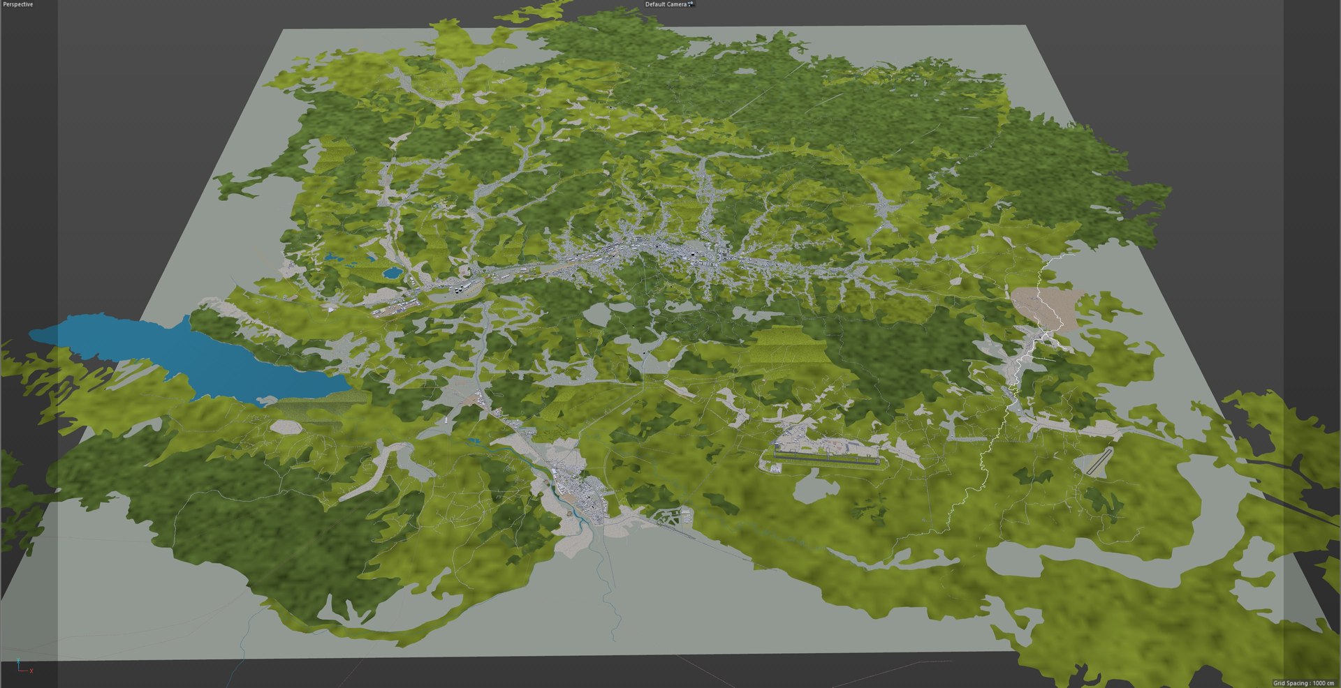 City area building 3D - TurboSquid 1669366