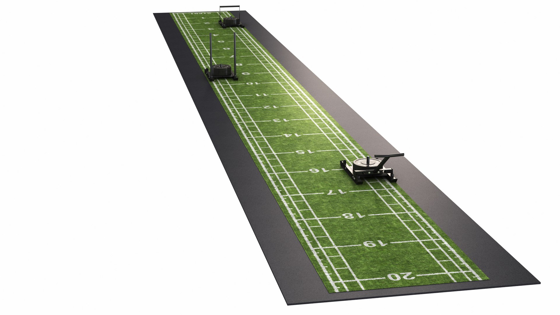 3D Crossfit Diagonal With Machines Model - TurboSquid 1856370