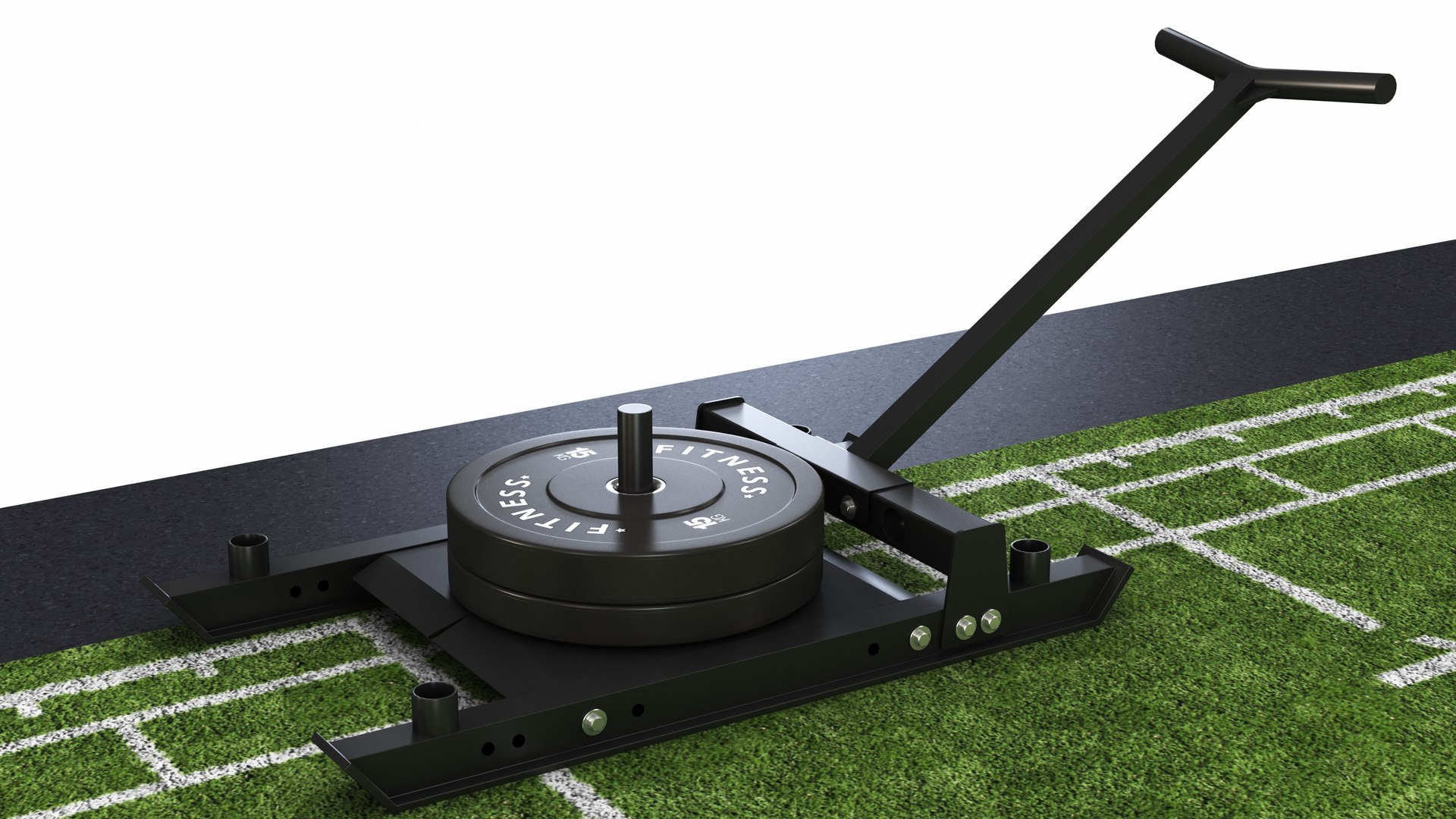 3D Crossfit Diagonal With Machines Model - TurboSquid 1856370