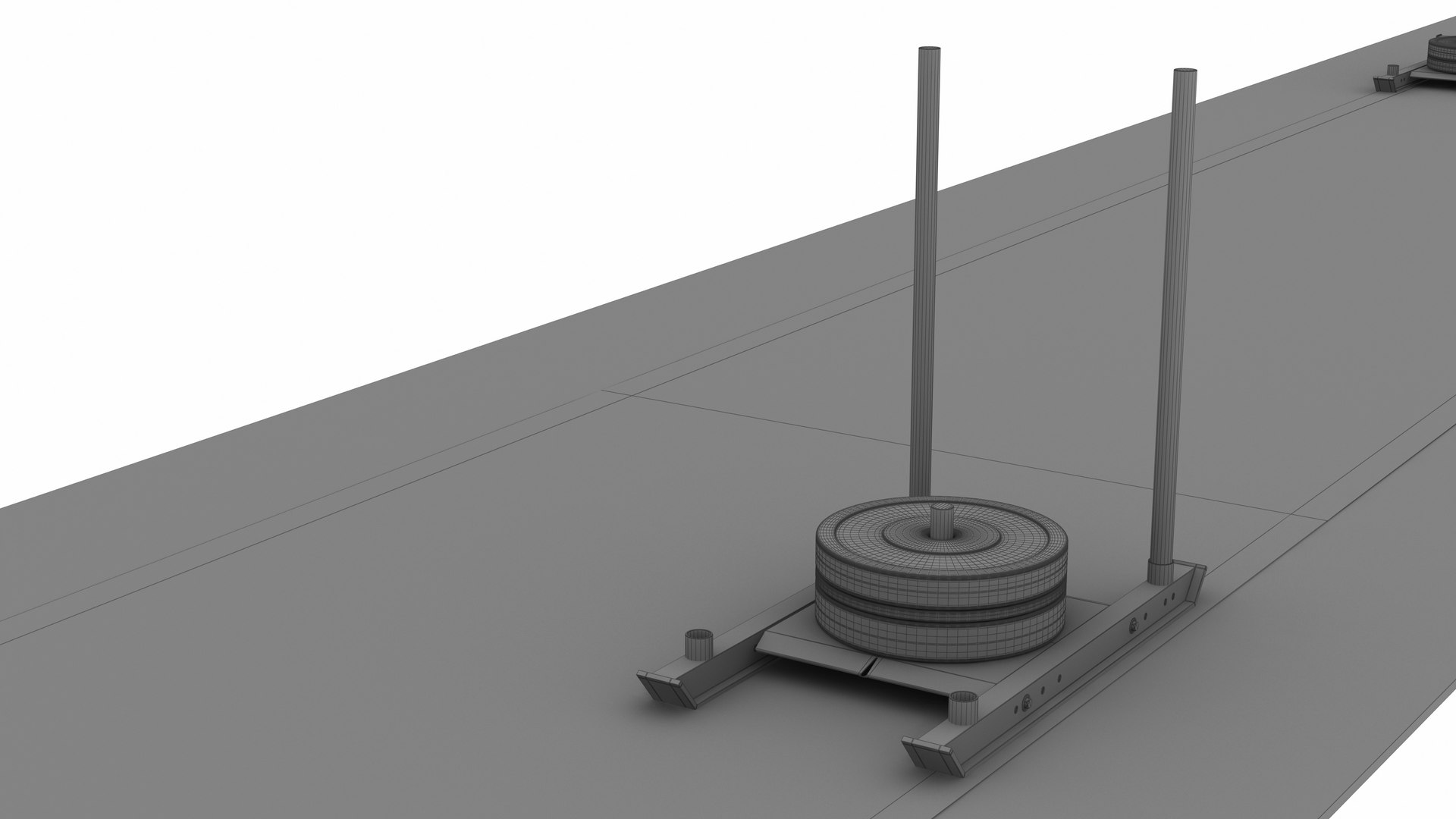 3D Crossfit Diagonal With Machines Model - TurboSquid 1856370
