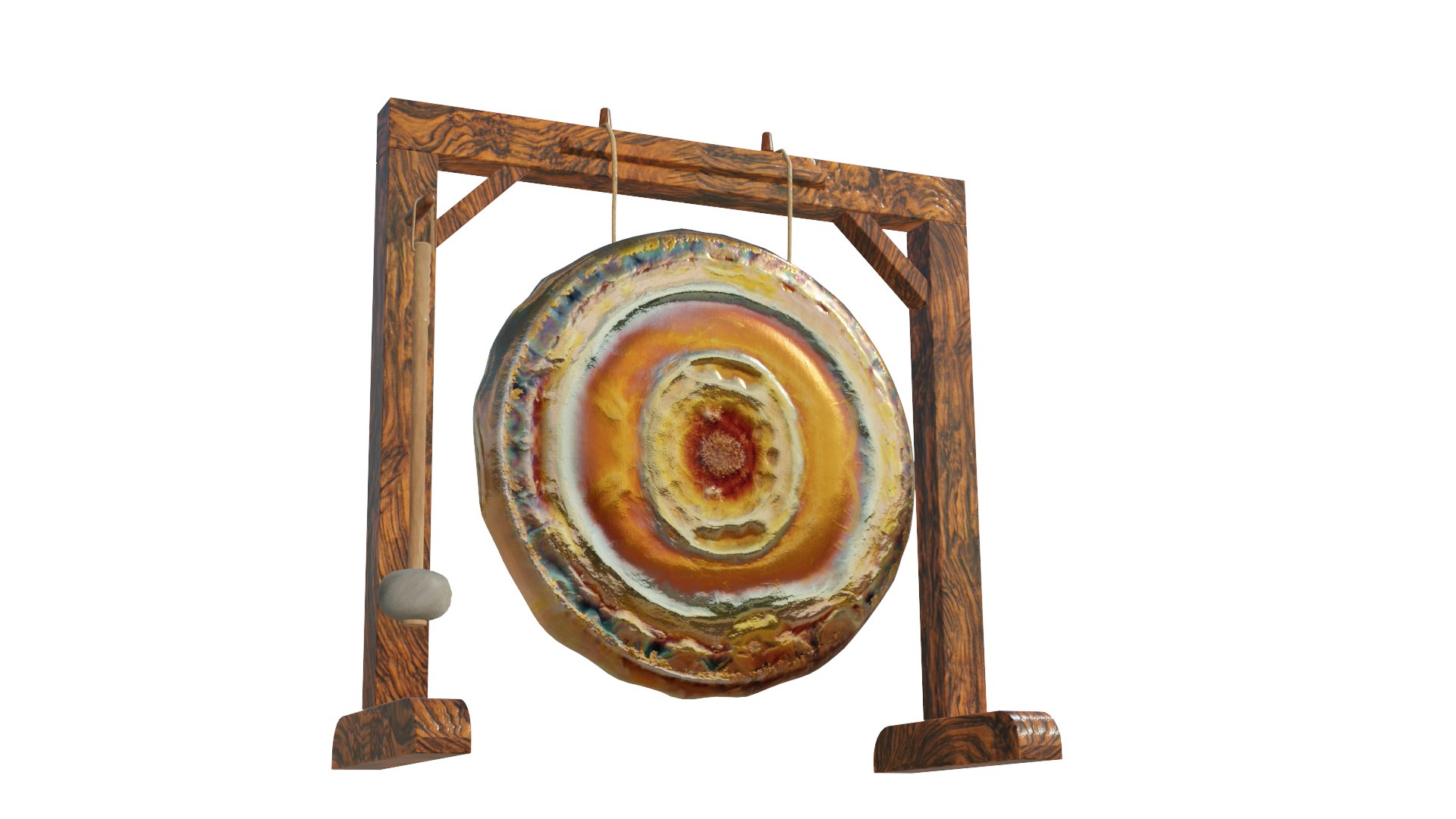 3D Gong - TurboSquid 1972131