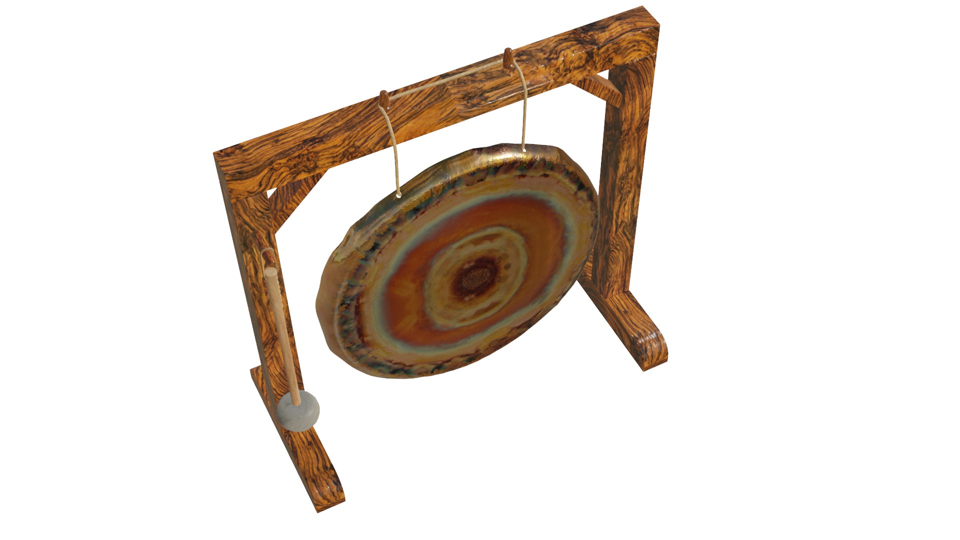 3D Gong - TurboSquid 1972131