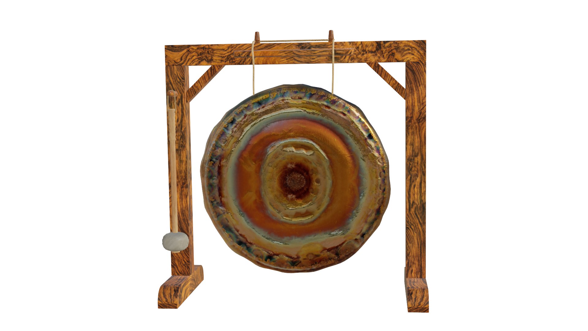 3D Gong - TurboSquid 1972131