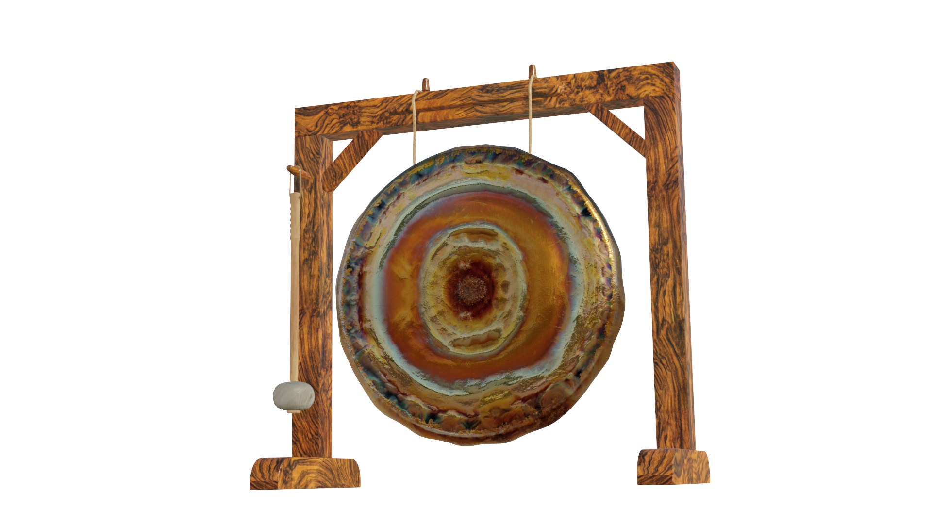 3D Gong - TurboSquid 1972131