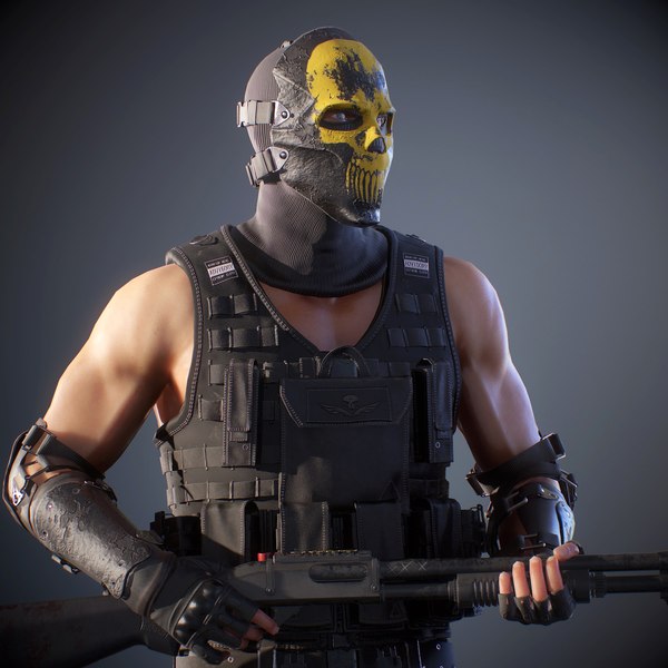 Terrorist Soldier Unreal Unity Modelo 3D - TurboSquid 1881205