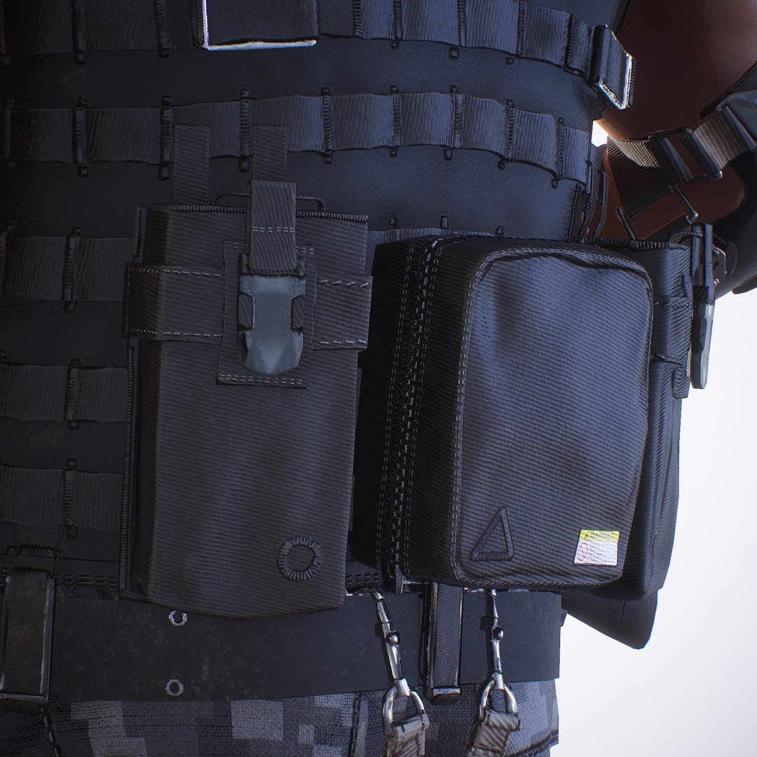 3D Terrorist Soldier Unreal Unity model - TurboSquid 1881205