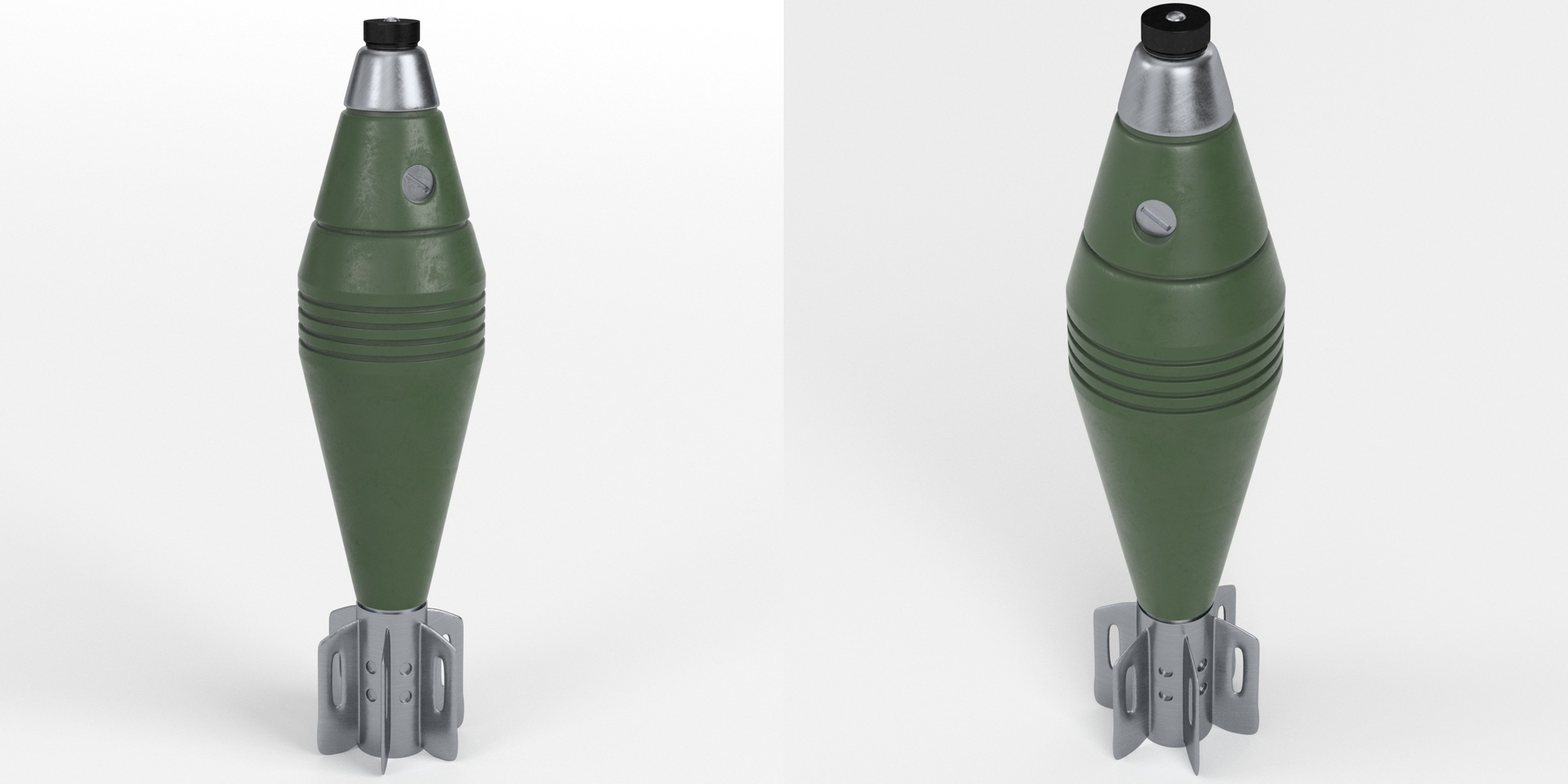 3D Mortar round model - TurboSquid 1753338