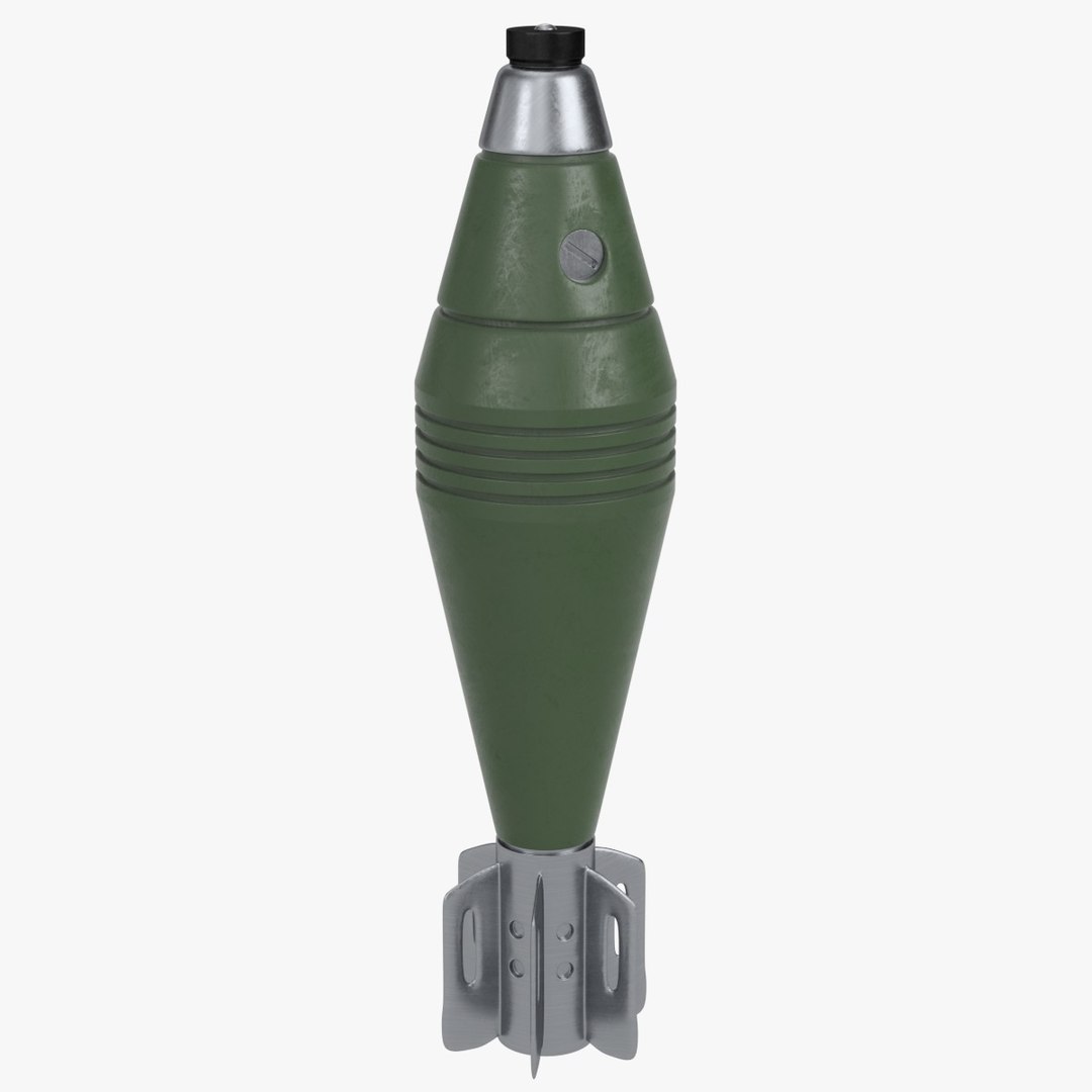 3D Mortar round model - TurboSquid 1753338