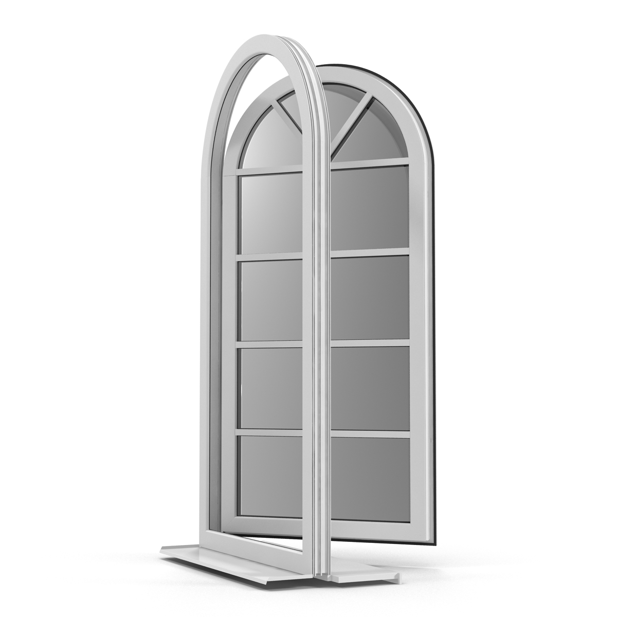 plastic window 7 3d model