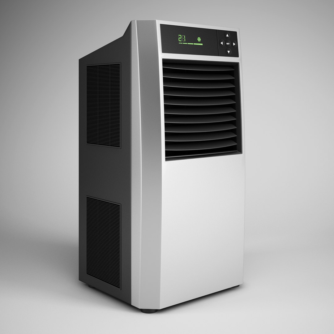 Standing Air Conditioner 07 3d Obj