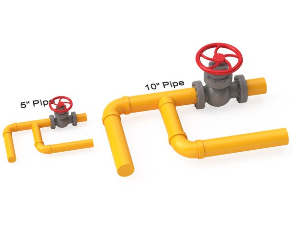 3D industrial pipe valve 01 model - TurboSquid 1239567