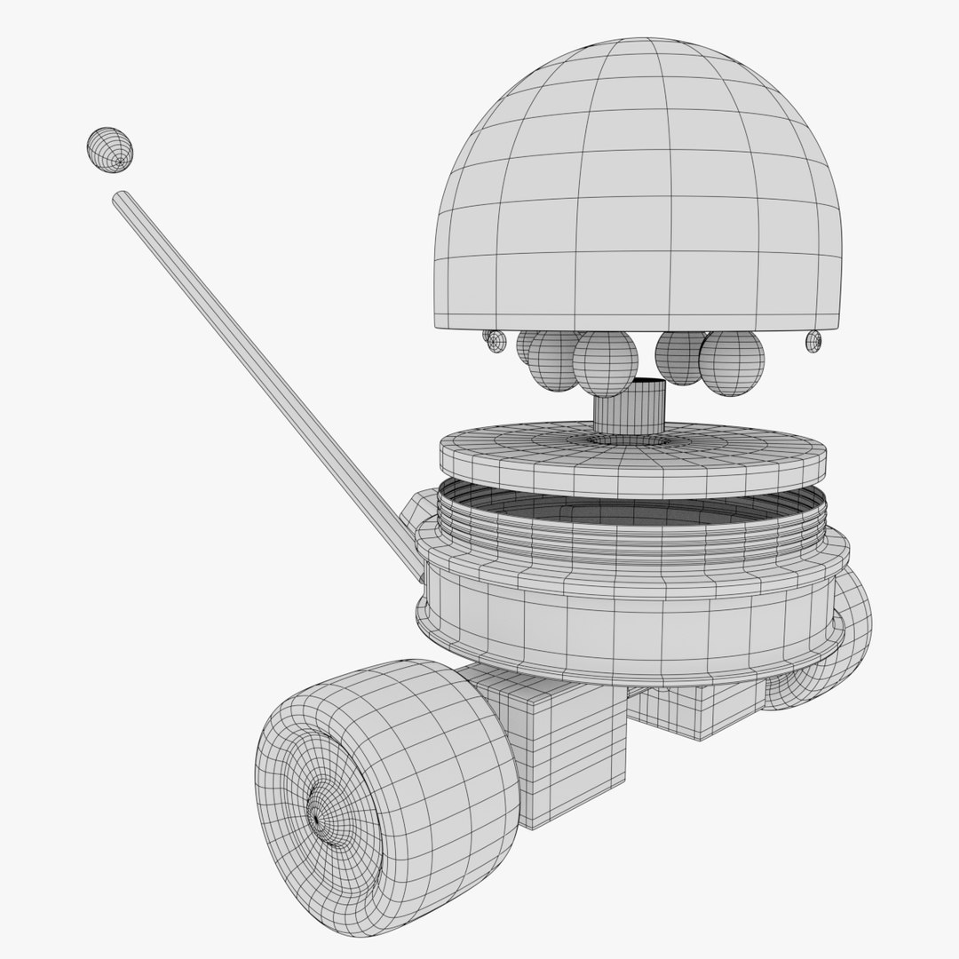 3d Push Popper Model