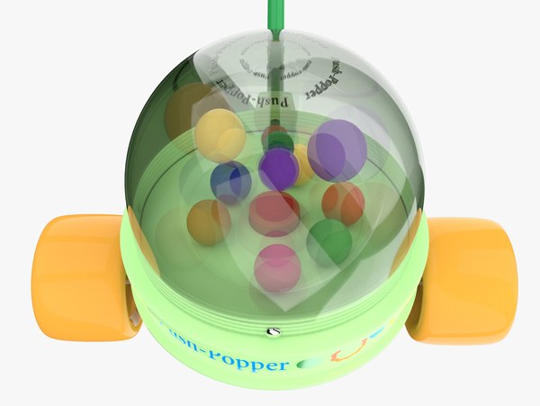 3d push popper model