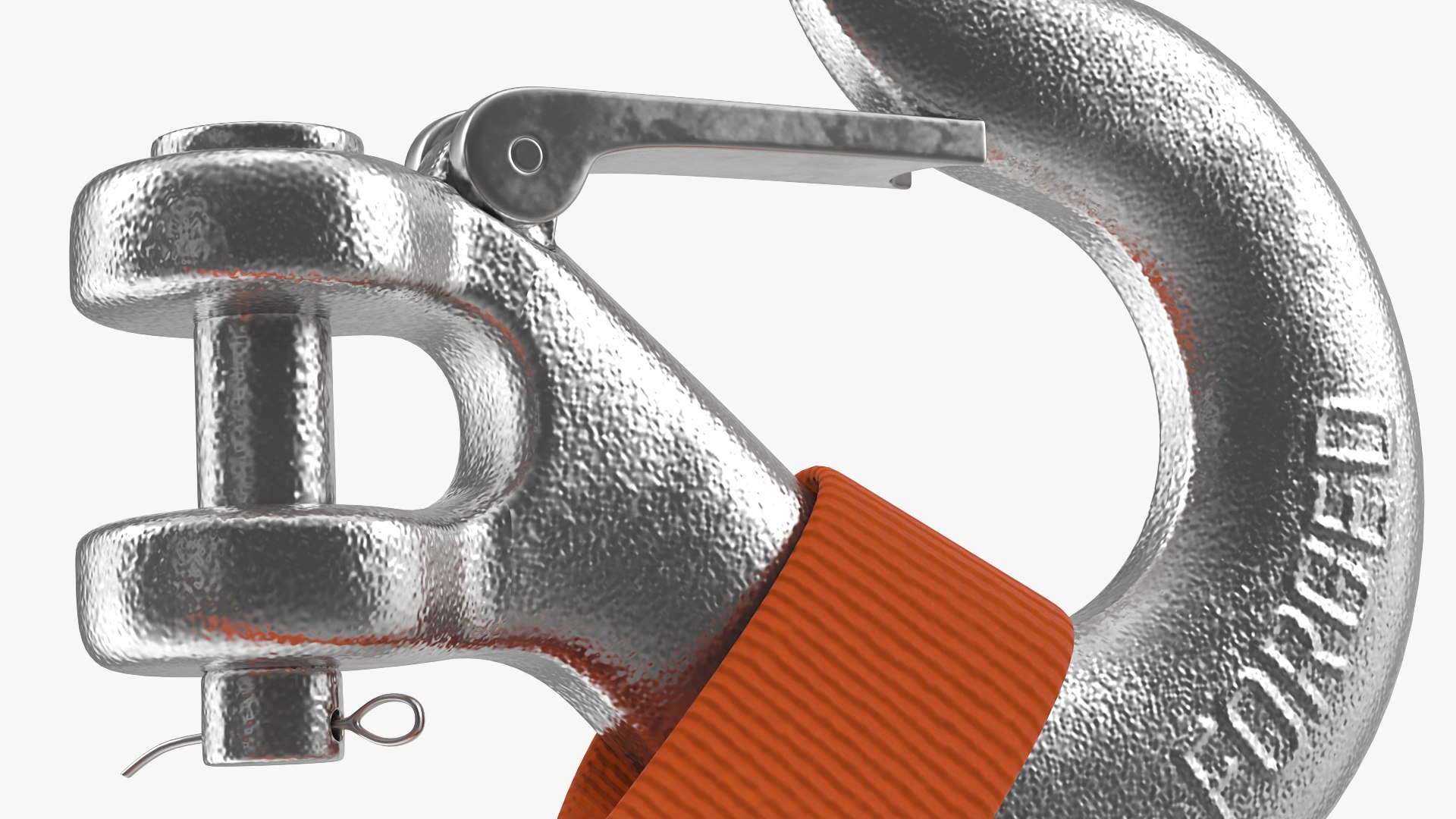 3D Model Winch Clevis Hook - TurboSquid 1647513