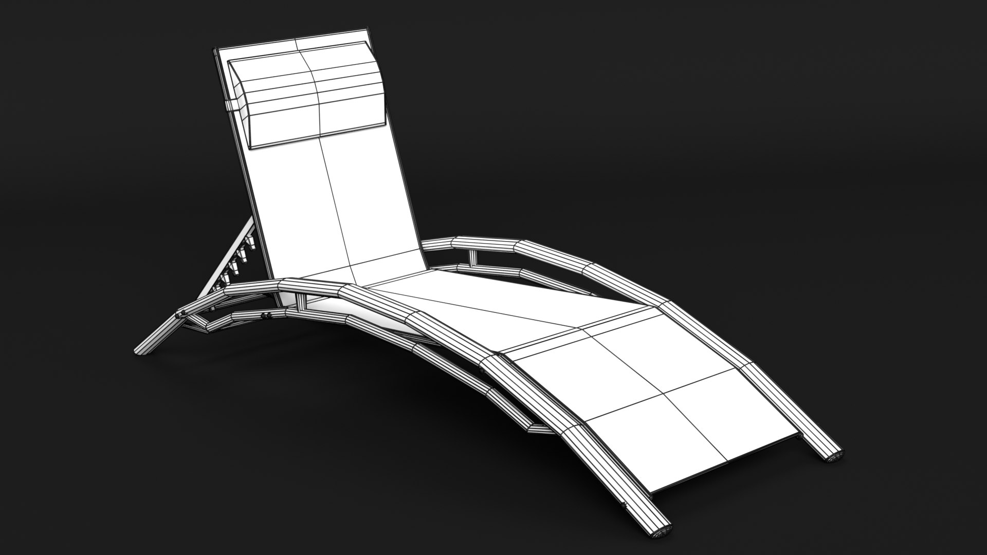 Beach Chair 3 3D Model - TurboSquid 1858562