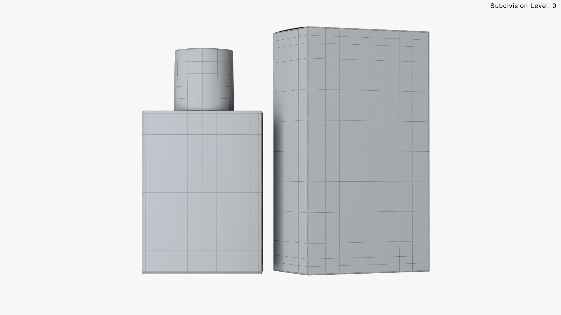 3D Gucci Bloom Perfume With Box Model - TurboSquid 1741596