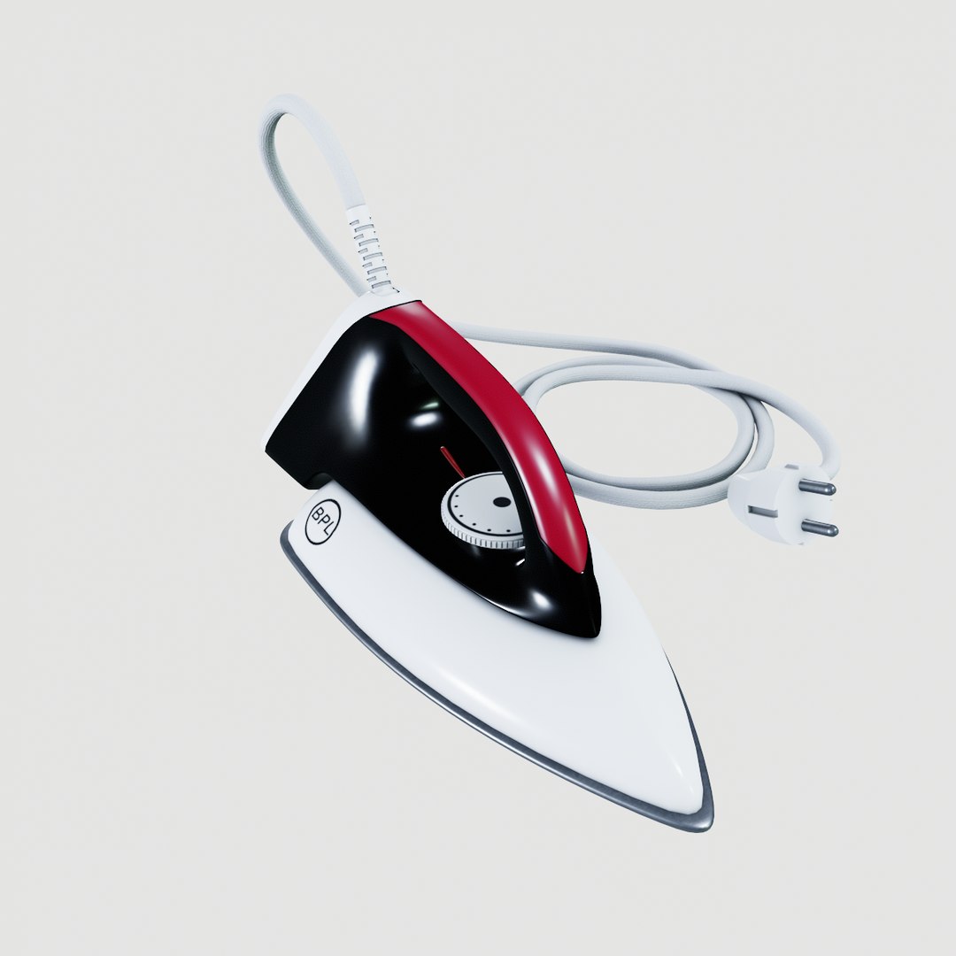 3D Steam Iron Model - TurboSquid 2409390