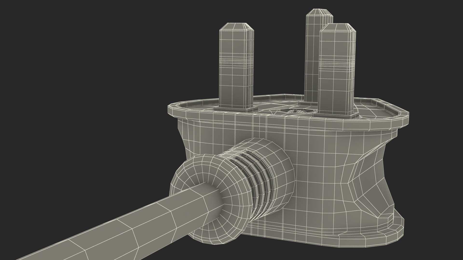 Electric Plug UK Type G Grounded 3D Model - TurboSquid 2045824