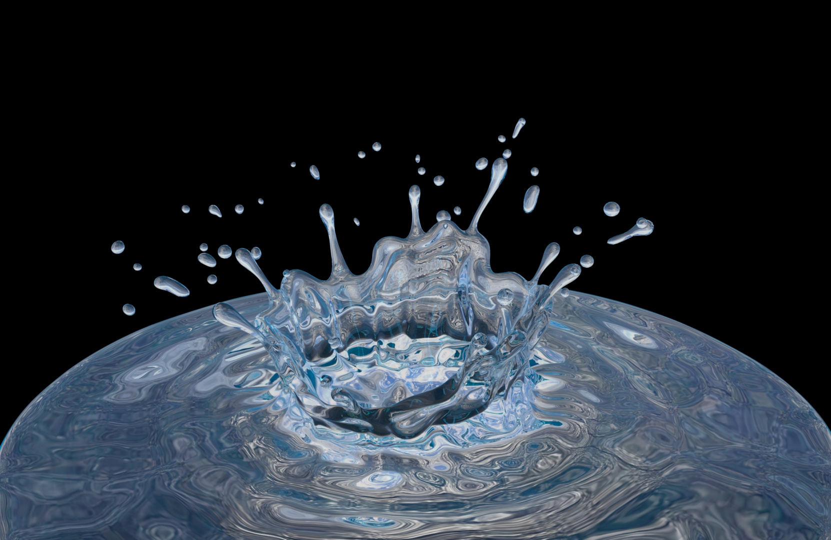 Crown Splash Water Model - TurboSquid 1689313