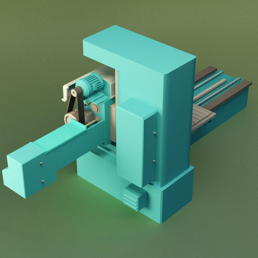 3D Machine Tool Model - TurboSquid 1395829