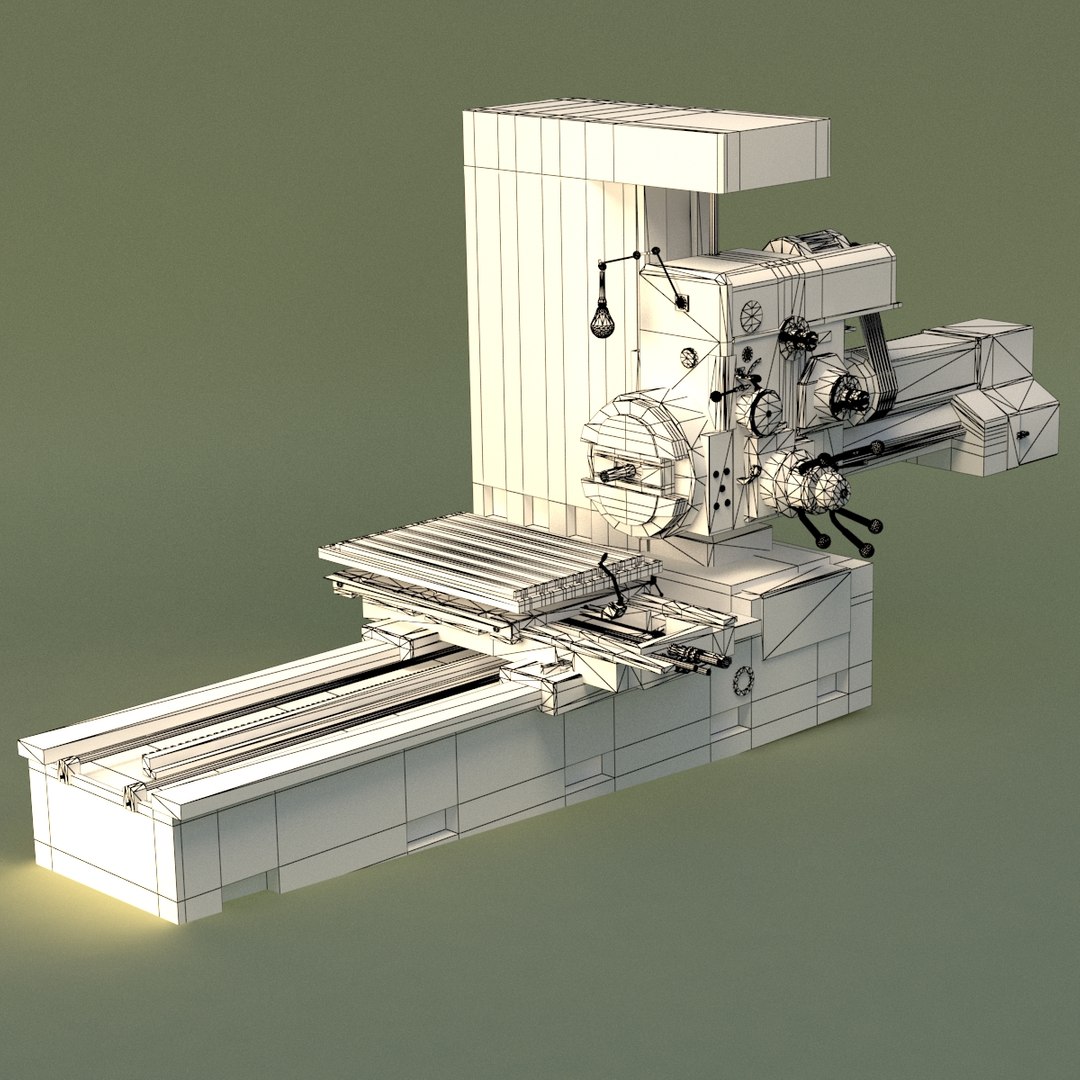 3D Machine Tool Model - TurboSquid 1395829