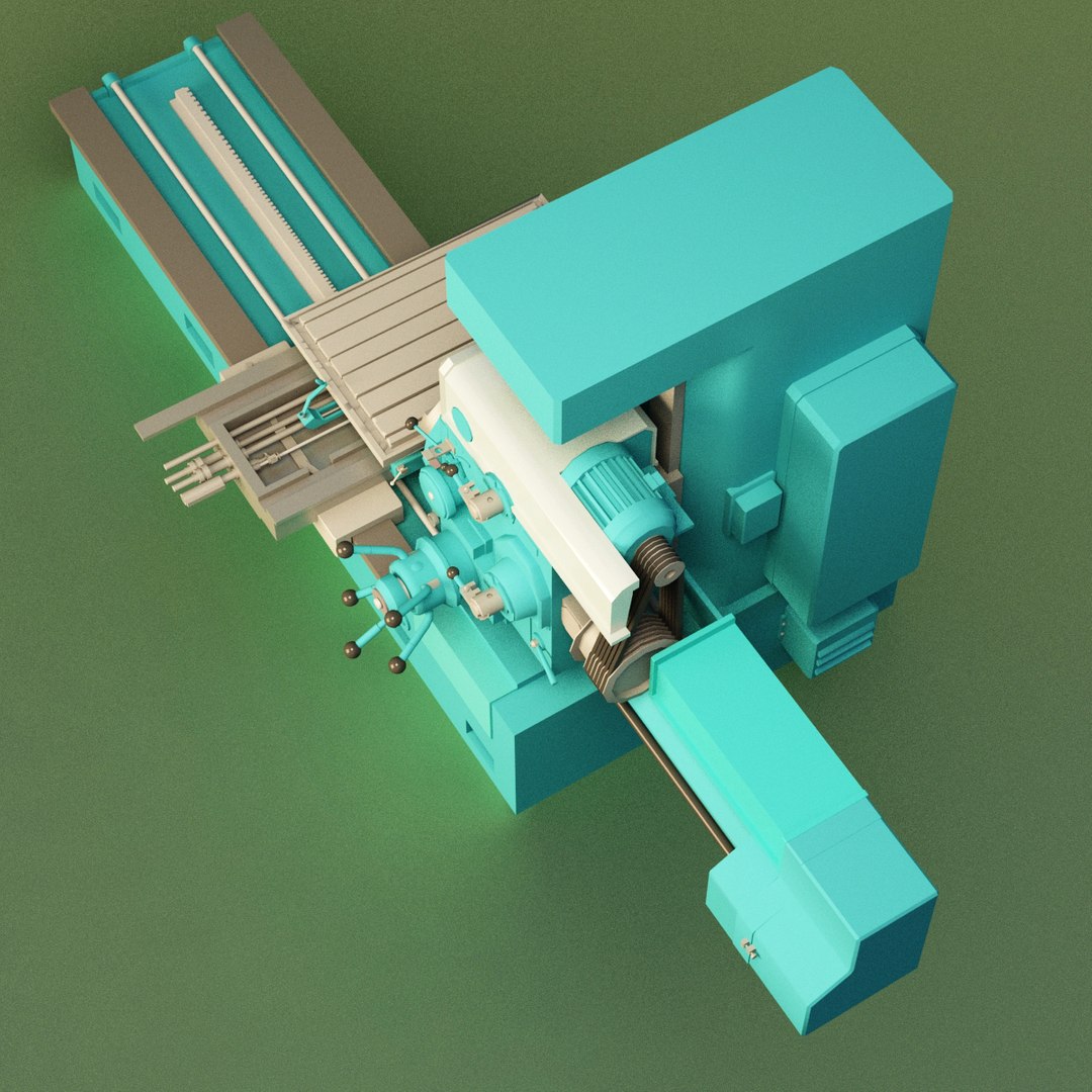 3D Machine Tool Model - TurboSquid 1395829