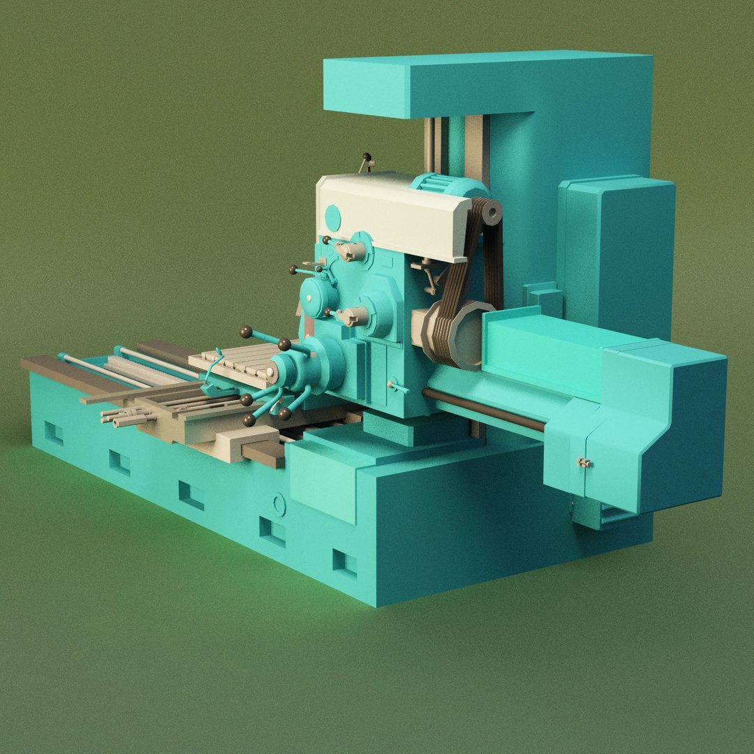 3D Machine Tool Model - TurboSquid 1395829