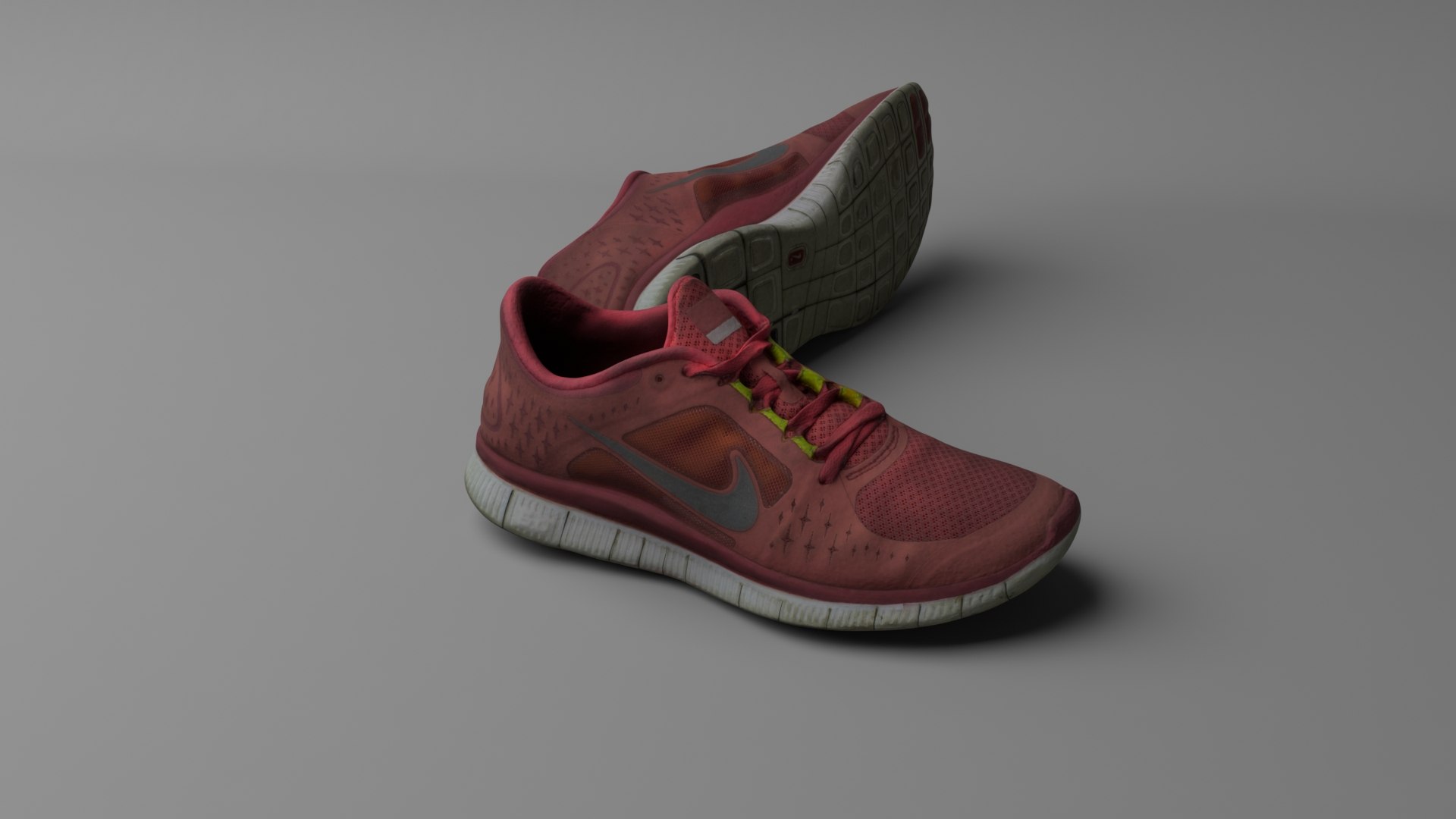 Worn Nike Run 3 3D Model - TurboSquid 1278253