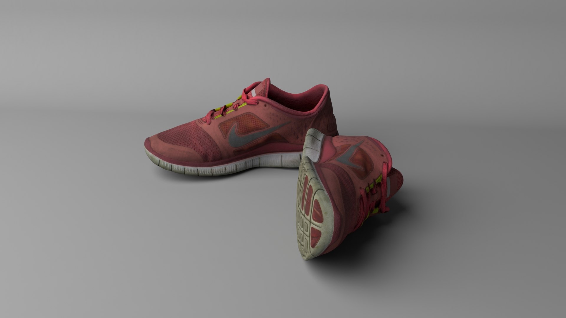 Worn Nike Run 3 3D Model - TurboSquid 1278253