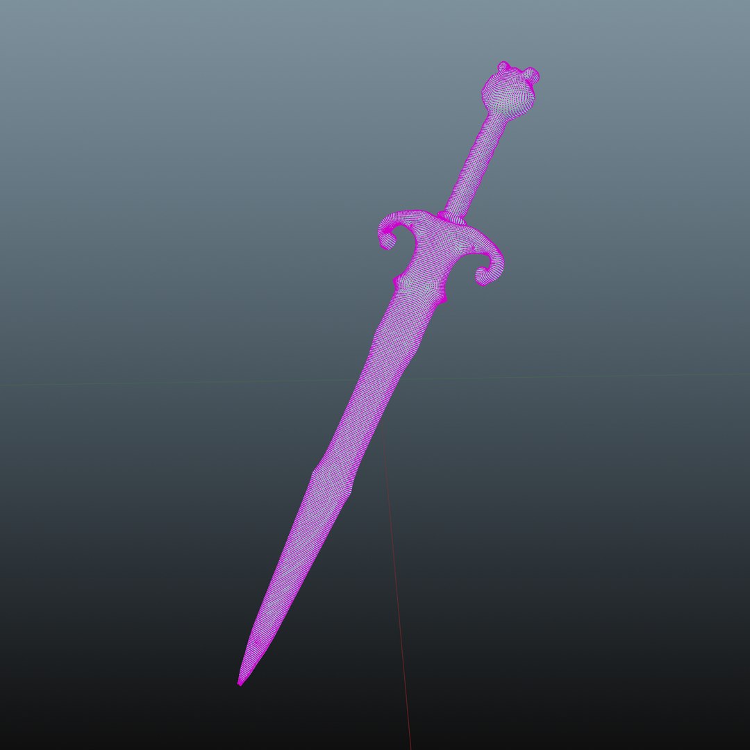 Dagger 3D Model - TurboSquid 2372555