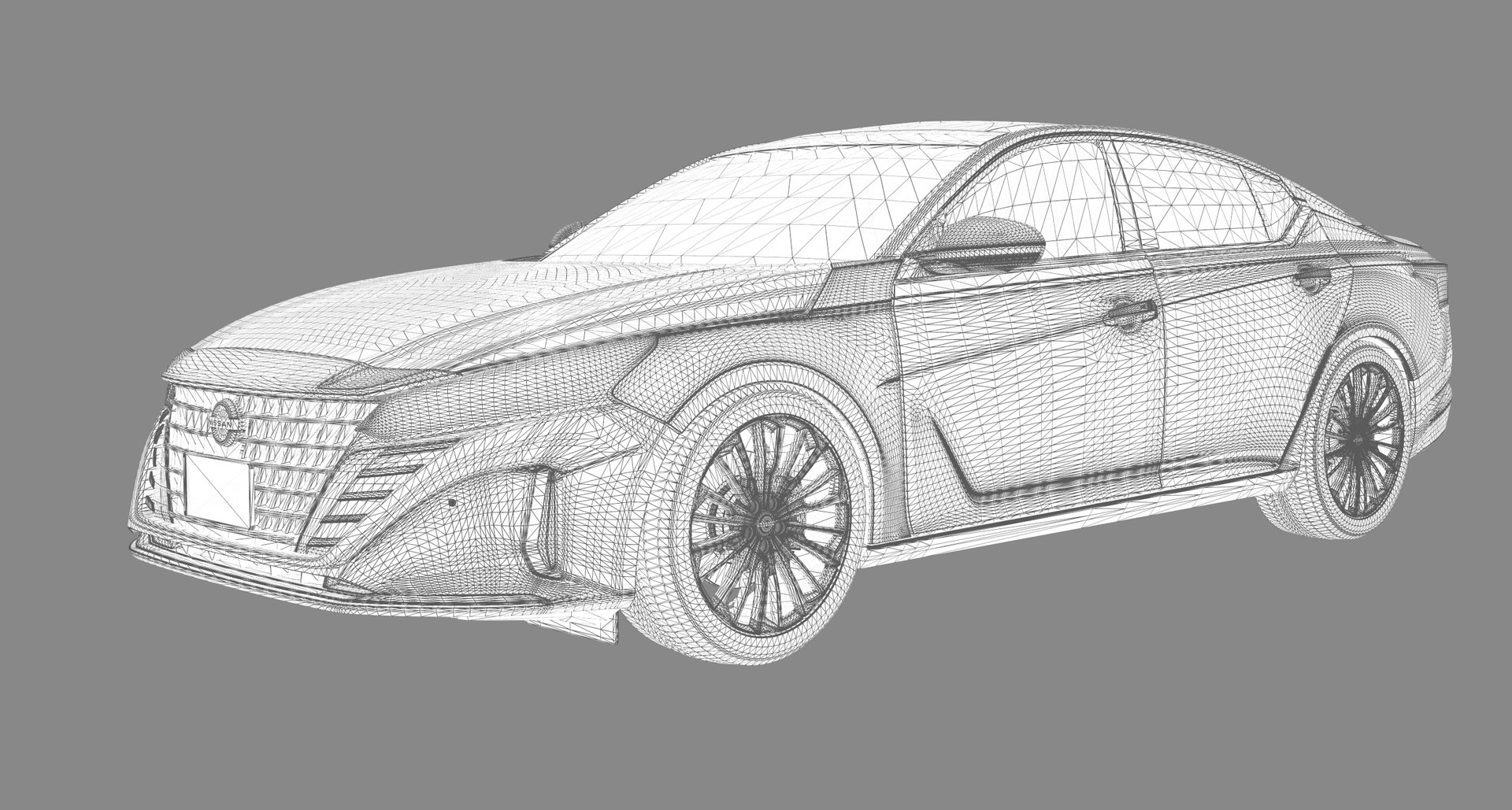 Nissan Altima CN-Spec 2020-2023 3D model - TurboSquid 2125124